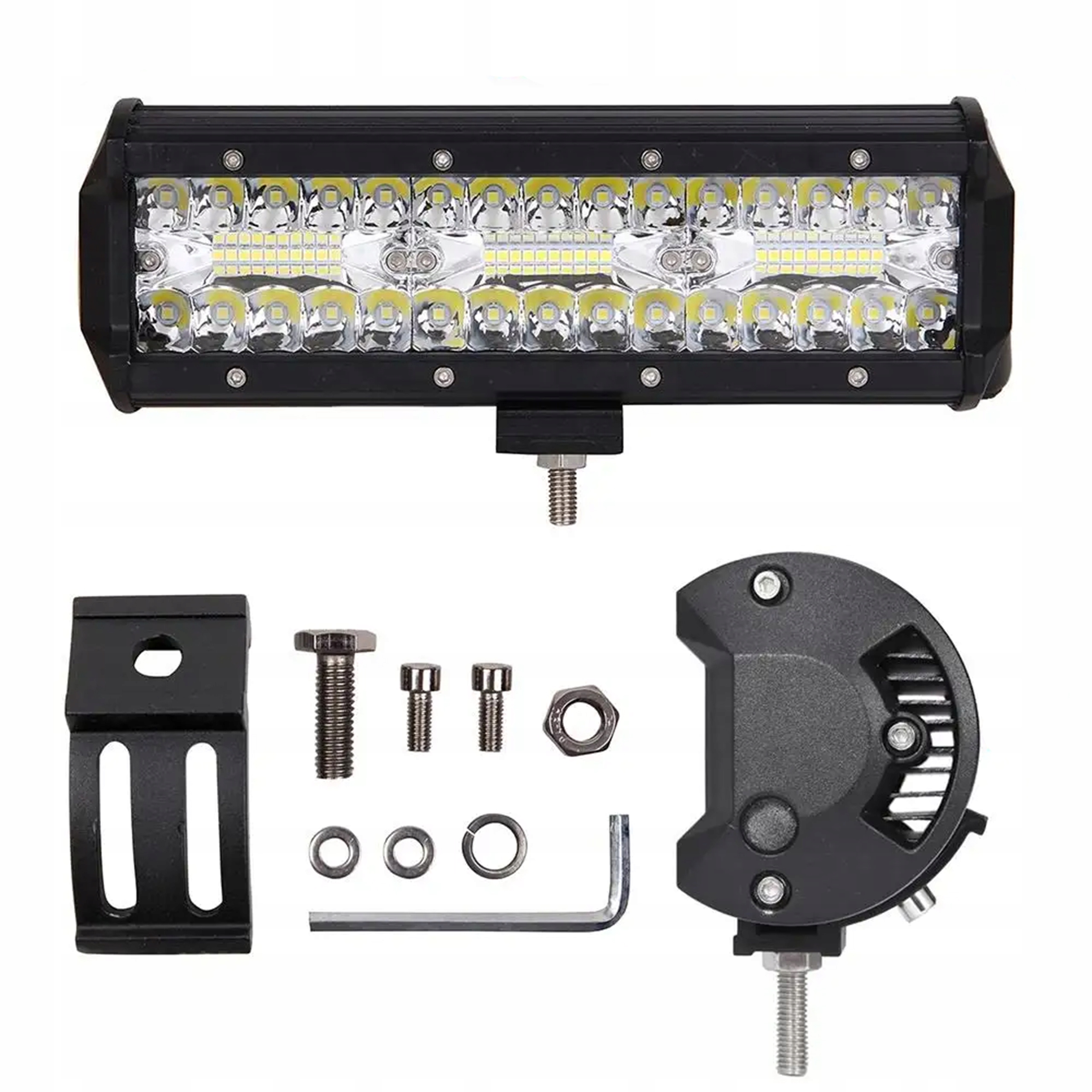 HALOGEN LED BUDOWLANY DALEKOSIĘŻNY LAMPA ROBOCZA LED DO AUTA OFF ROAD ...