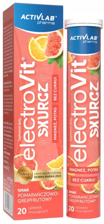 ACTIVLAB PHARMA ElectroVit Skurcz ELEKTROLITY witaminy i koenzym Q10 20 tab (5903260906363 ...