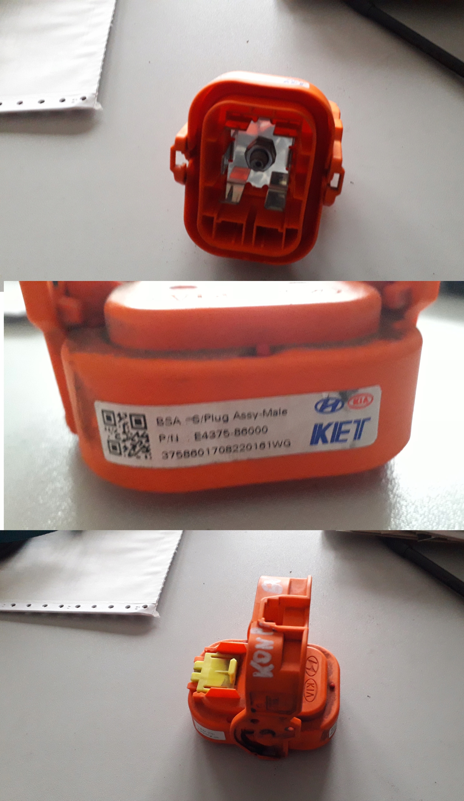 HYUNDAI KONA NIRO ELECTRIC BEZPIECZNIK E4375-86000 za 500.00PLN z BIAŁA ...