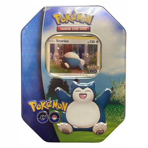 Pokemon TCG Pokemon Go TIN Box Snorlax - porównaj ceny - Allegro.pl