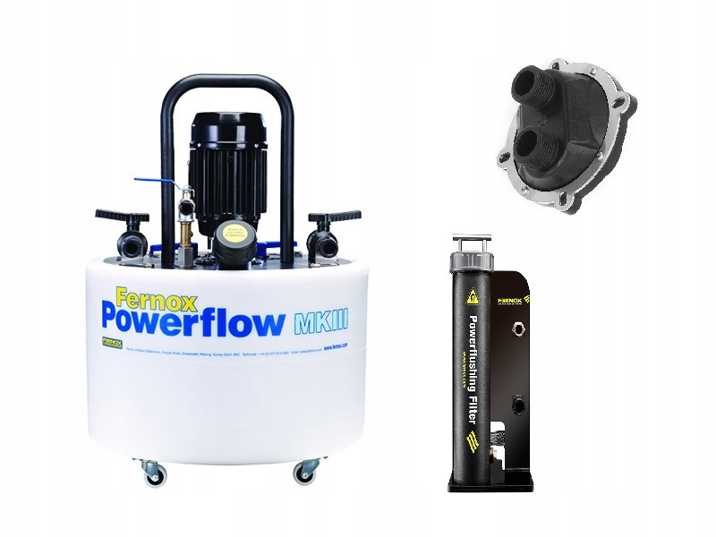 FERNOX Powerflow Flushing Machine MKIII - zestaw do płukania, filtr ...