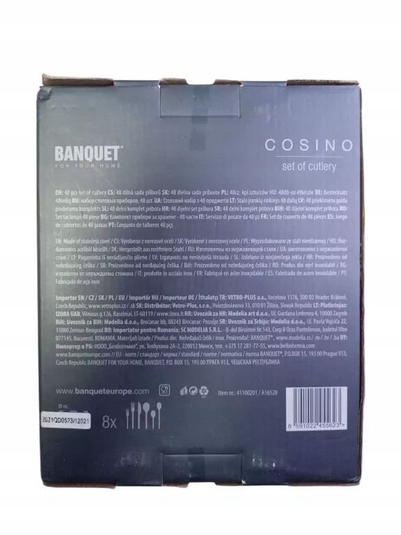 Komplet sztućców Epewex EL1 48 el. (6005238406949) • Cena, Opinie ...