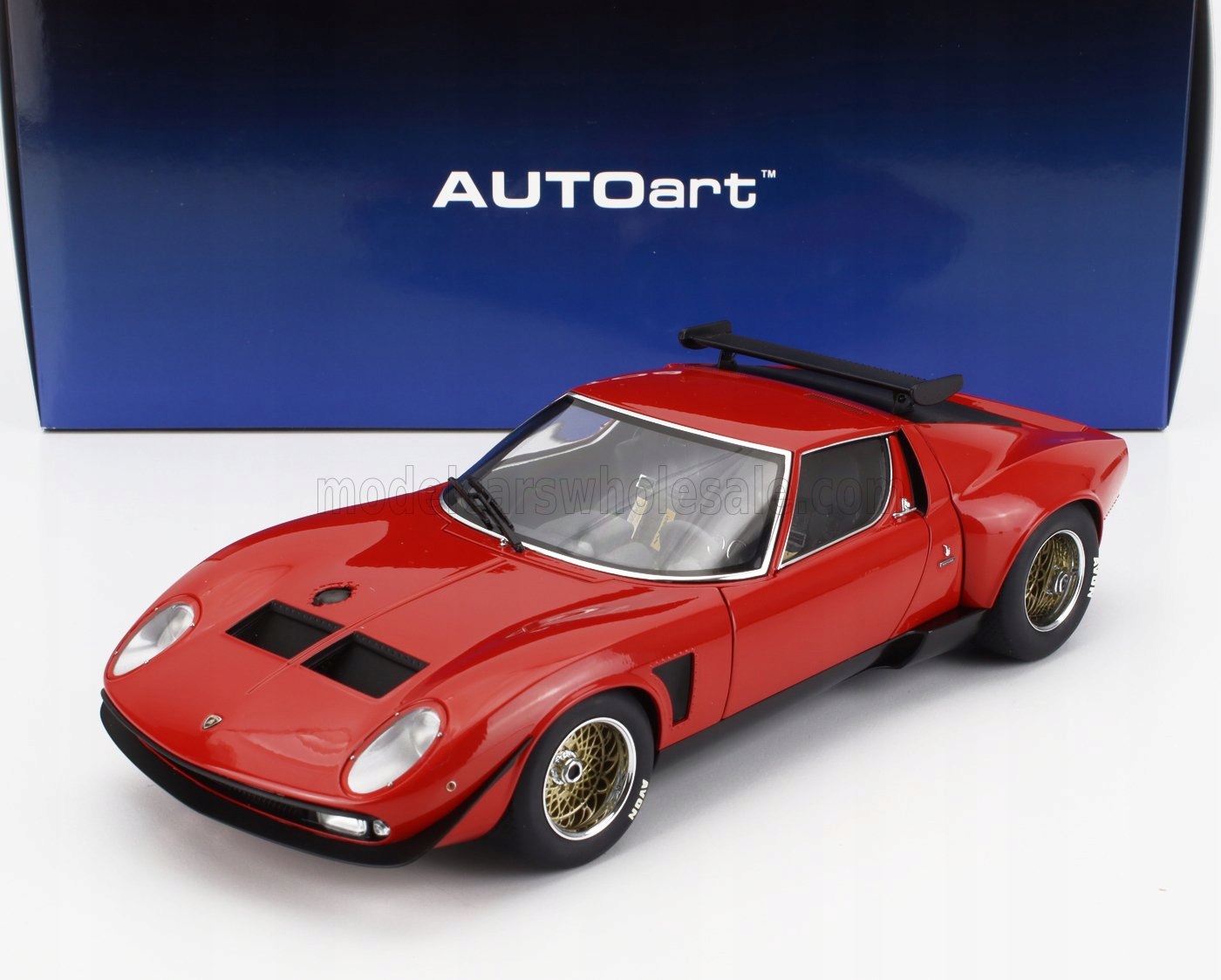 LAMBORGHINI MIURA SVR JOTA 1968 PIROS AUTOART 1:18, • Ár, Vélemények ...