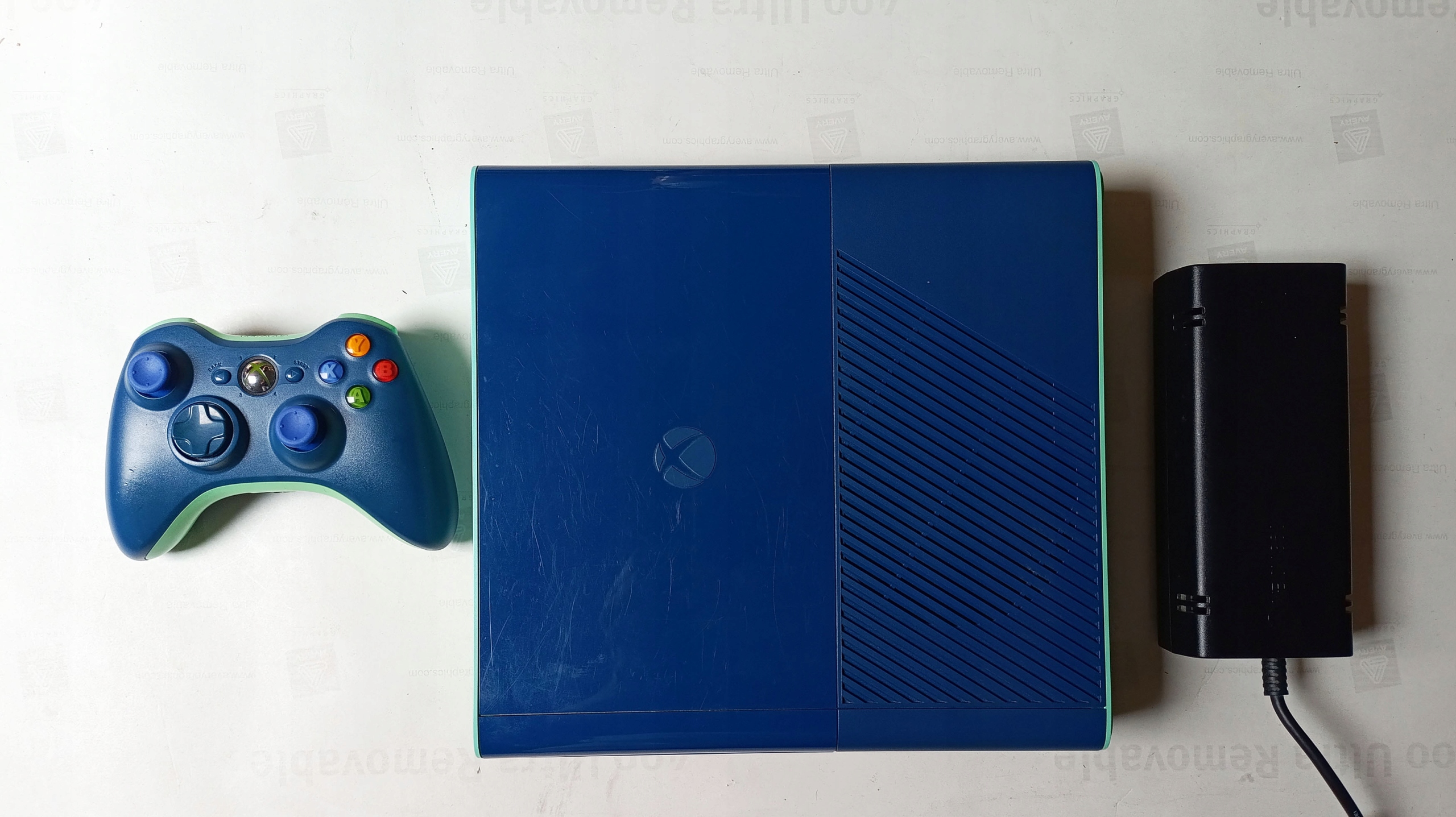 Xbox 360 Blue - Niska cena na Allegro