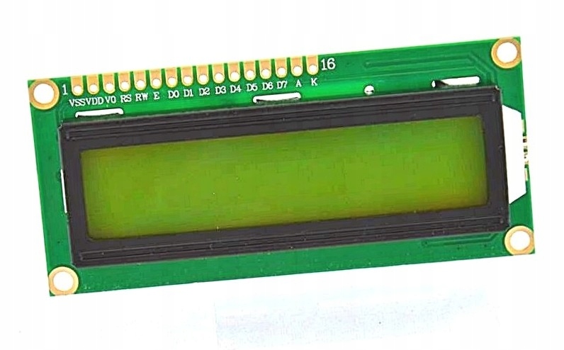 Wyswietlacz Lcd 2x16 LCD1602 Arduino zielony Raspberry Pi STM32 ESP32 ... Wyswietlacz Lcd 2x16 LCD1602 Arduino zielony Raspberry Pi STM32 ESP32 ...