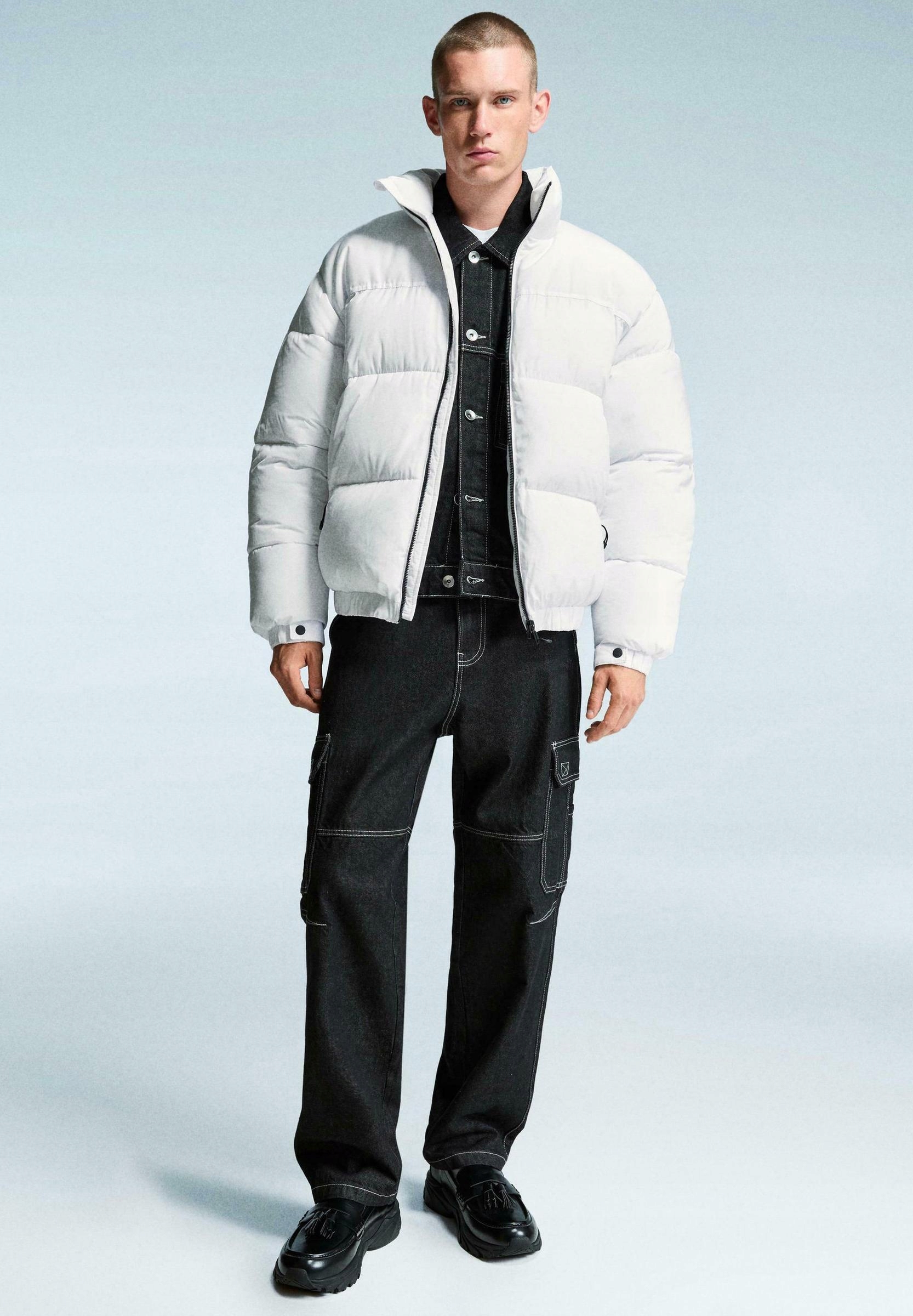 Bershka Kabát Férfi - Alacsony ár az Allegro