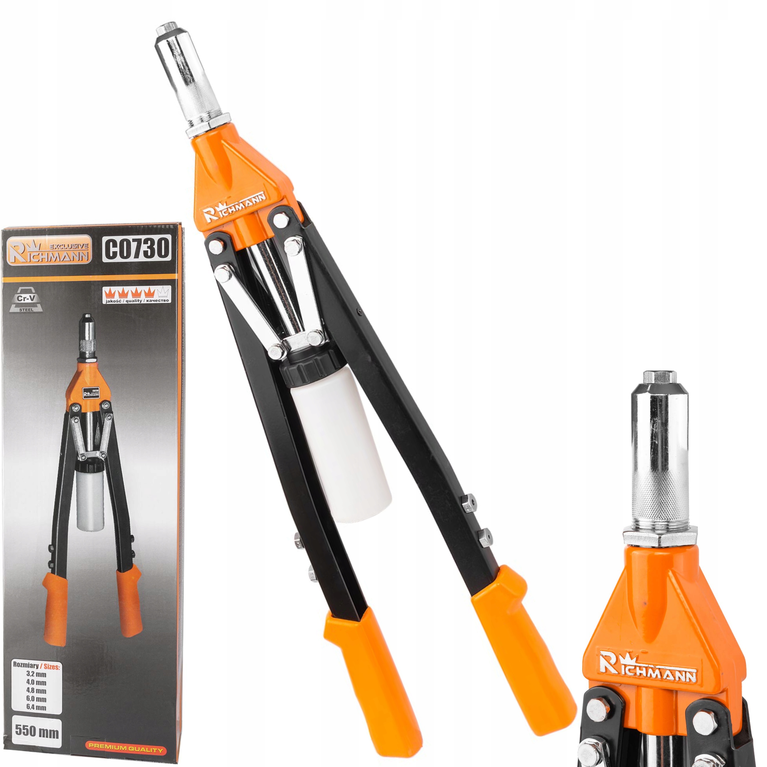 NITOWNICA NOŻYCOWA RĘCZNA CZOŁOWA 3,2-6,4MM CORONA 5906741607407 za 64.90PLN z BIAŁYSTOK ul ...