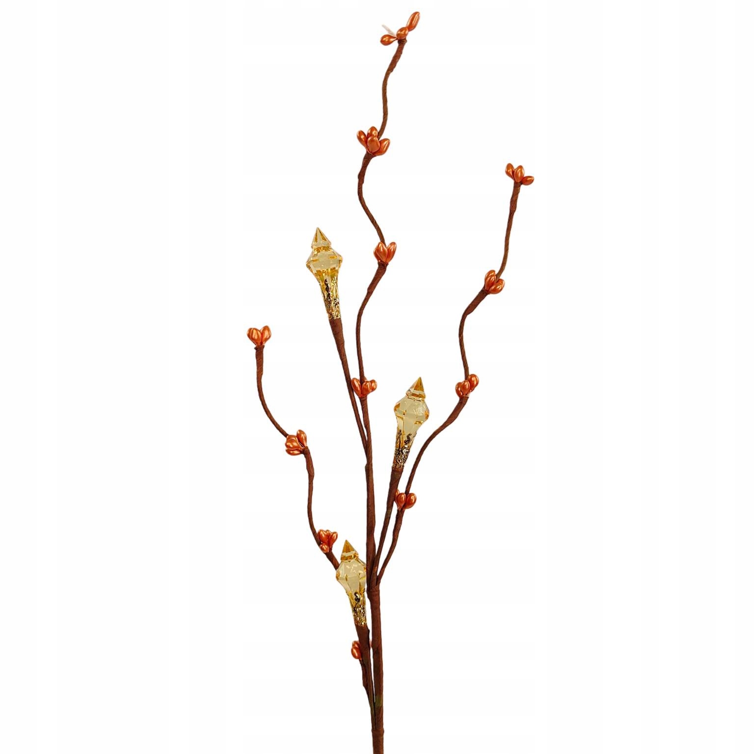 Vánoční ozdobná Větvička 69B oranžová, • Ceny, Recenze - Allegro