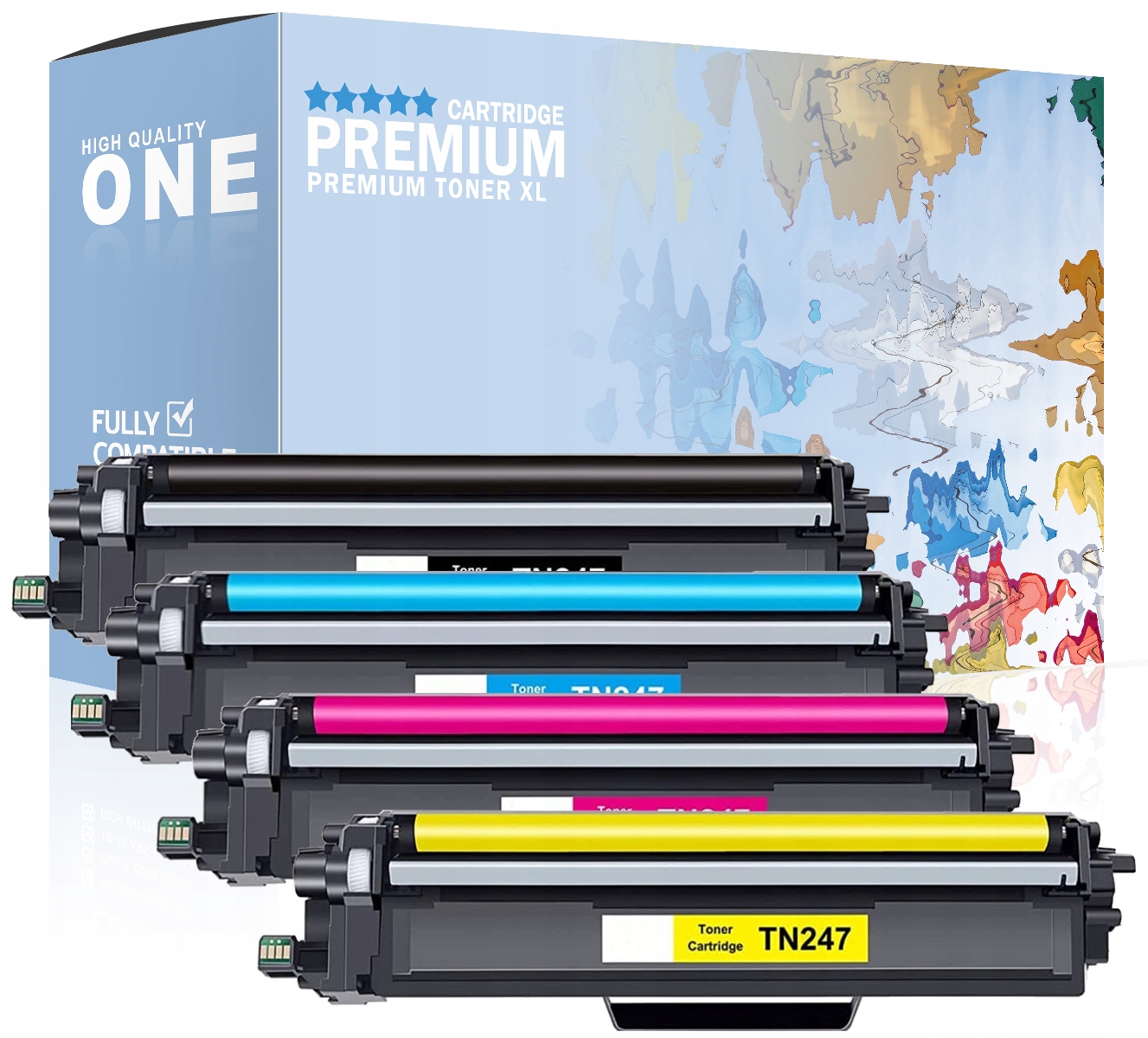 4x Toner do Brother TN-247 DCP-L3510CDW HL-L3270 - Sklep, Opinie, Cena ...