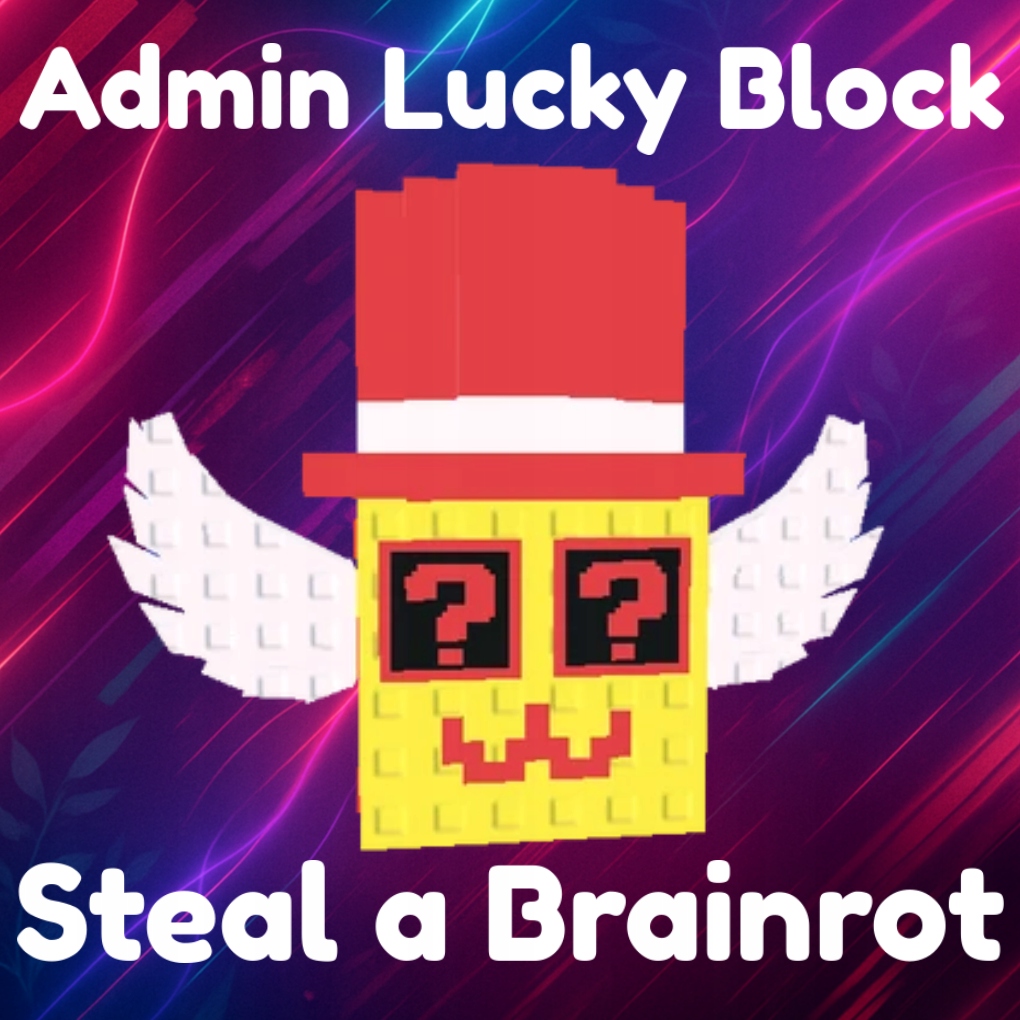 Admin Lucky Block w Steal a Brainrot |Roblox| • Opinie - Allegro