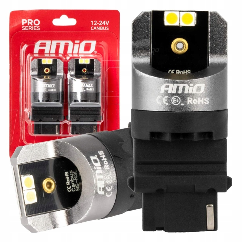 GRATISY# AMiO PRO ŻARÓWKI LED FULL CANBUS 4 SMD T25 P27W 12V 24V BIAŁE ... GRATISY# AMiO PRO ŻARÓWKI LED FULL CANBUS 4 SMD T25 P27W 12V 24V BIAŁE ...