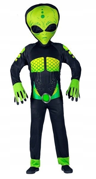 Strój UFOludek UFOludka kosmita kosmity UFO S/M (8003558019311) • Cena ...