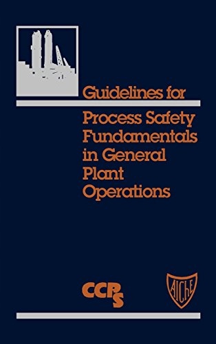 Guidelines for Process Safety Fundamentals in (13857528980) | Książka ...