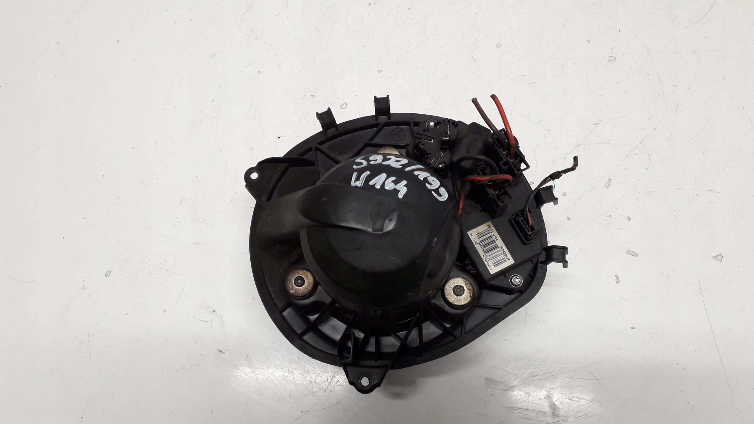 MERCEDES ML W164 WENTYLATOR DMUCHAWA NAGRZEWNICY - RTEKO - MERCEDES ML ...