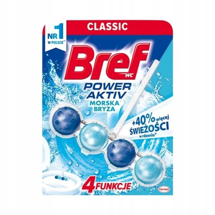 Bref Power Activ Zawieszka do WC Ocean 50g (9000100625227) • Cena ... Bref Power Activ Zawieszka do WC Ocean 50g (9000100625227) • Cena ...