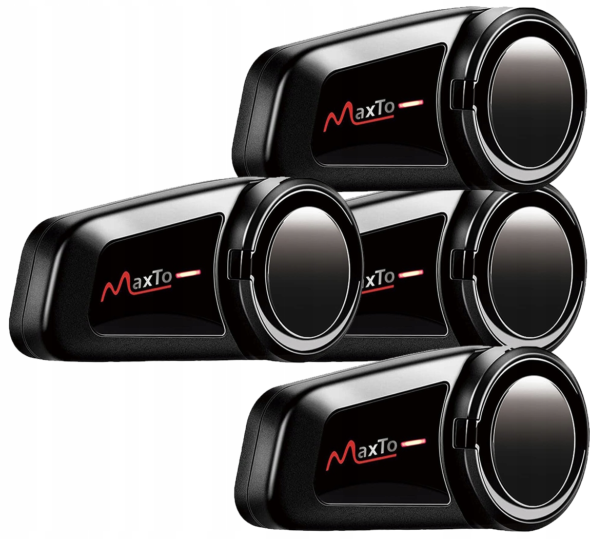 Interkom motocyklowy MaxTo M2 Polski czarny 5903815419607 za 1469.00PLN ...