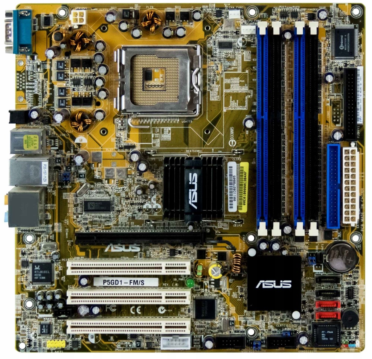 PŁYTA ASUS P5GD1-FM/S LGA775 DDR PCI PCIE w Żary - Sklep, Opinie, Cena ...