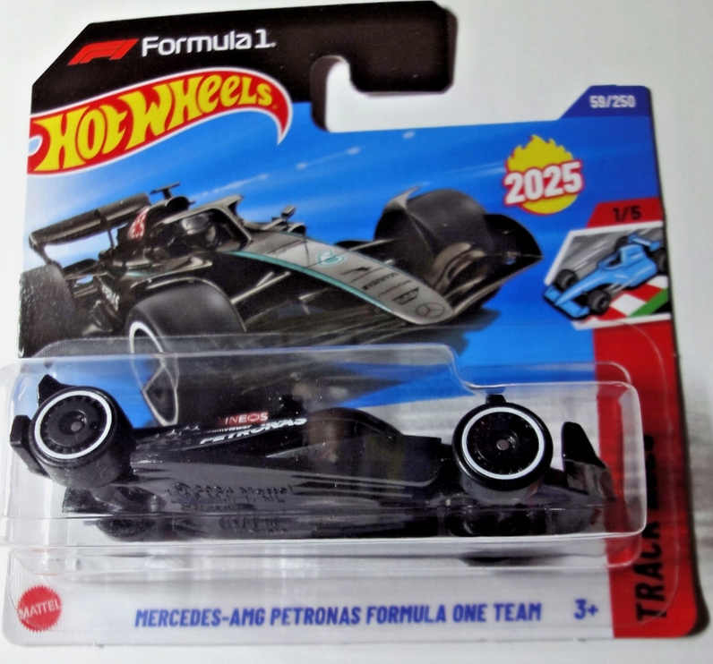 Hot Wheels Mercedes-AMG Petronas Formula One Team - 2025 - HYX78 ...