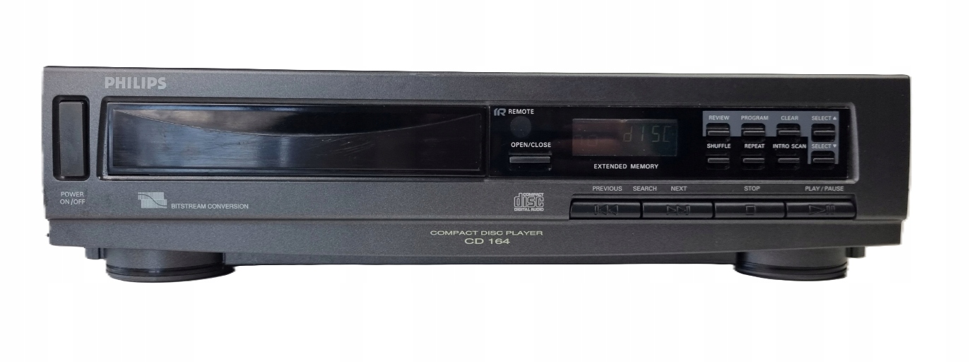 Odtwarzacz CD Philips CD164 czarny - Sklep, Opinie, Cena w Allegro