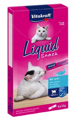 Vitakraft Cat Liquid Snack - Niska cena na Allegro.pl