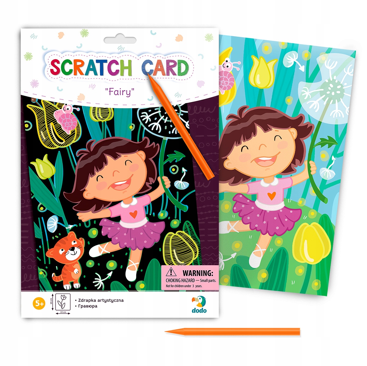 Wydrapywanka Dodo Toys Fairy - porównaj ceny - Allegro.pl