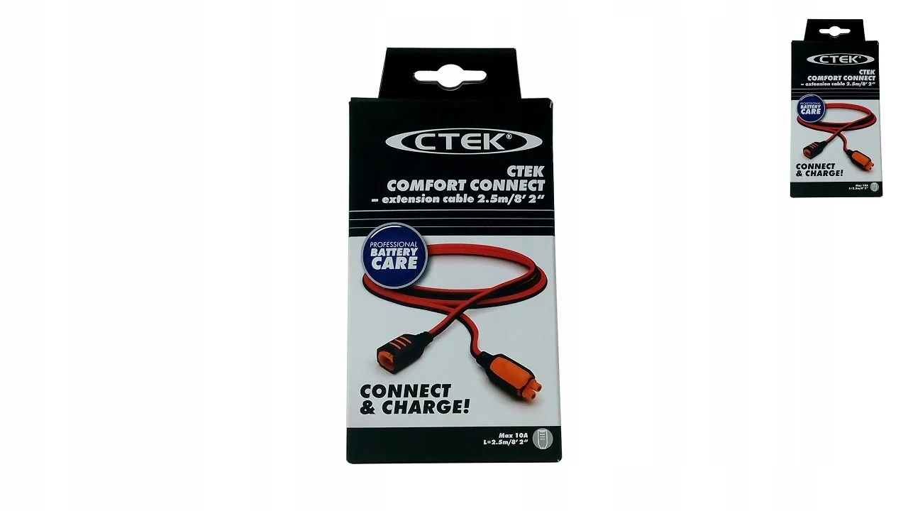 PRZEDŁUŻKA EXTENSION CABLE 2.5m CTEK 7350009563048 za 98.99PLN z Kraków ...