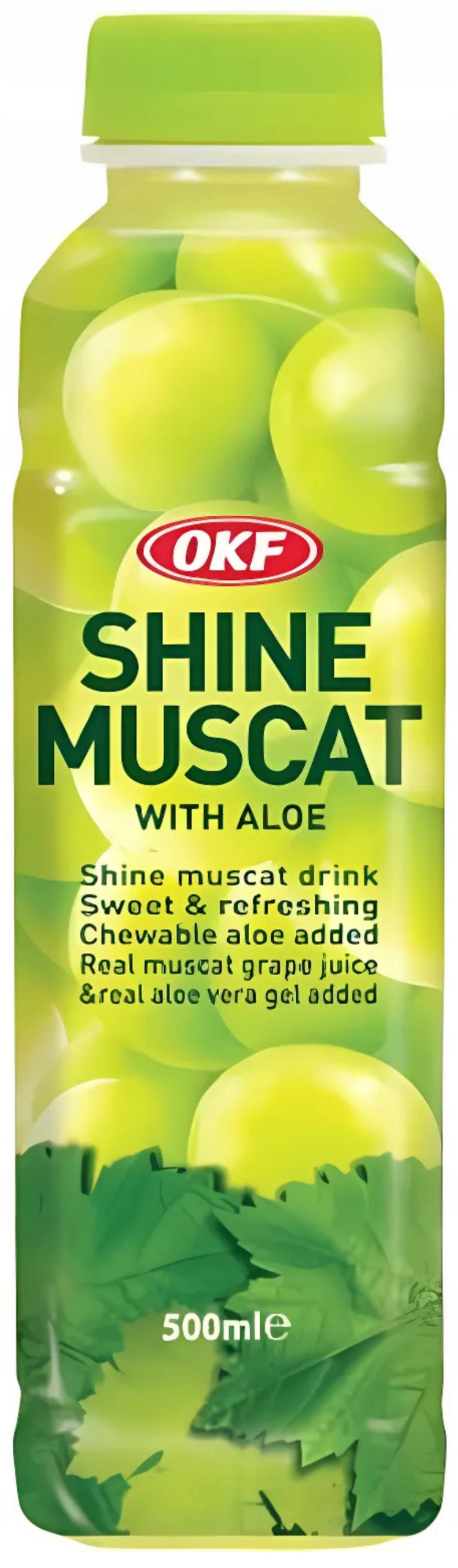 OKF Shine Muscat Juice With Aloe 500ml, (8809713910482) • Ceny, Recenze ...