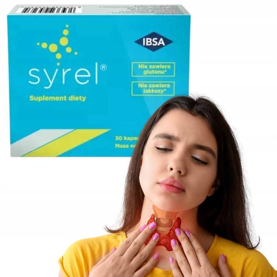 SYREL WSPIERA FUNKCJONOWANIE TARCZYCY 30 kapsułek (8033638957462) • Cena, Opinie • Preparaty ...