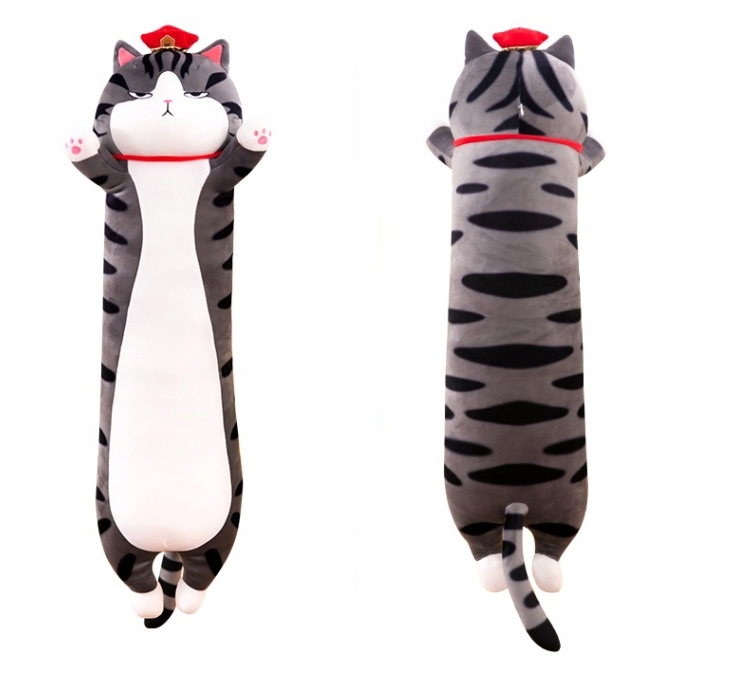 DŁUGI KOT Kotek Poduszka Pluszak Maskotka 60 cm 12800203341 - Allegro.pl DŁUGI KOT Kotek Poduszka Pluszak Maskotka 60 cm 12800203341 - Allegro.pl