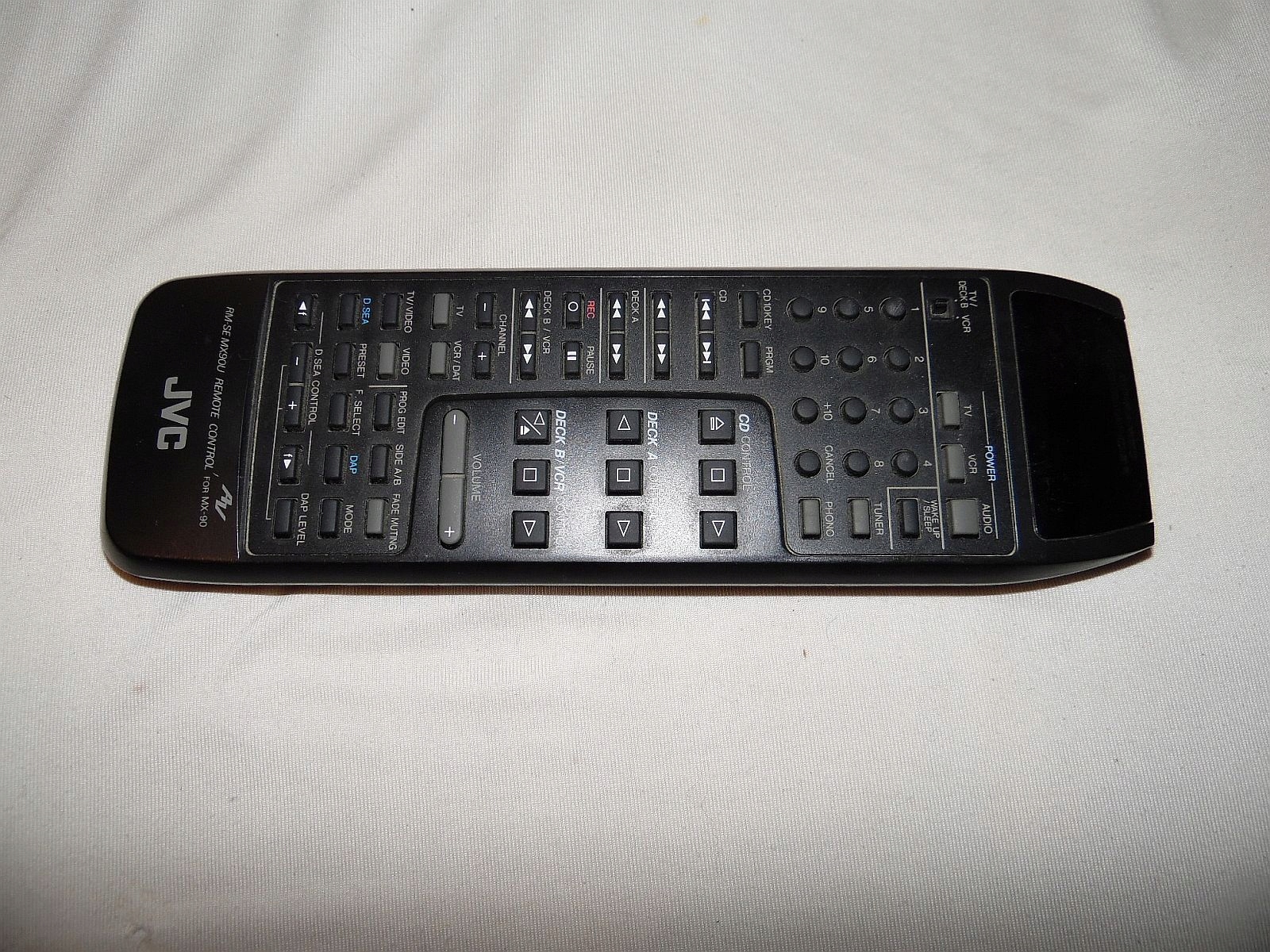 Pilot JVC RM-SE MX90U Audio System do wieży MX-90 • Cena, Opinie - Allegro