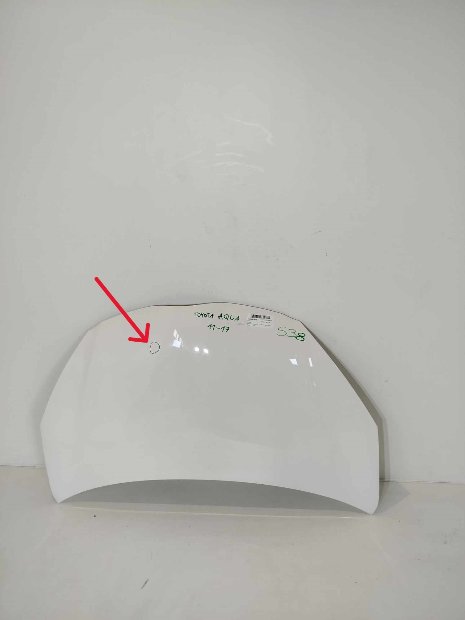 MASKA POKRYWA SILNIKA TOYOTA PRIUS C AQUA 11-17 za 900.00PLN z JABŁÓWKO ...