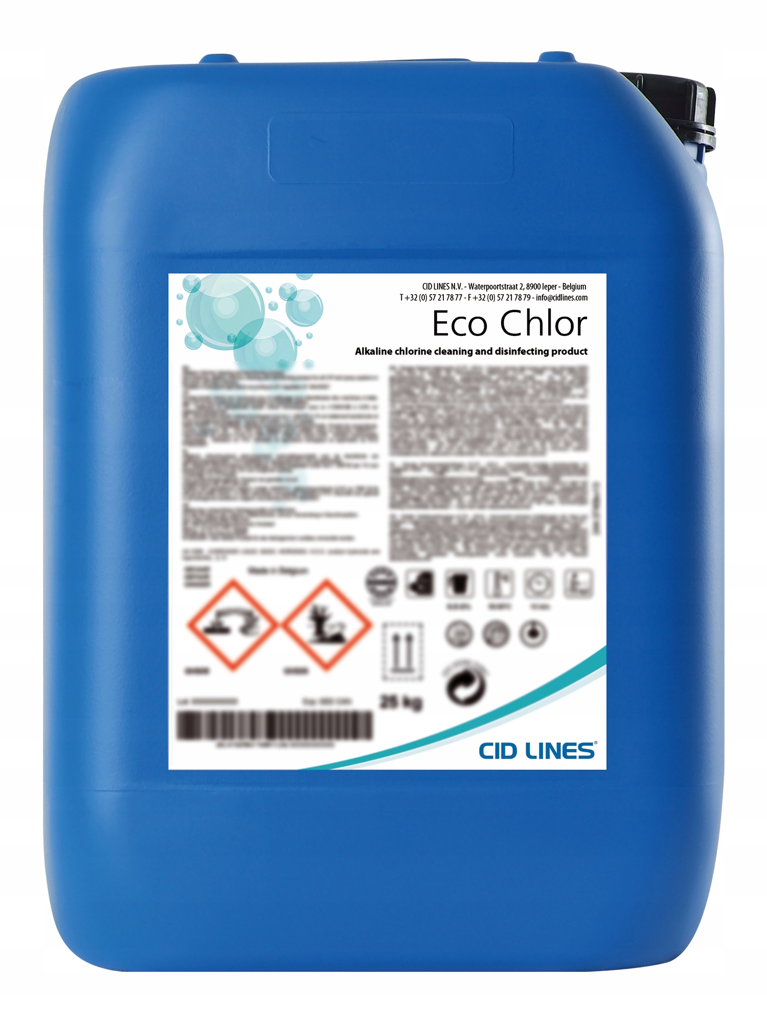 ECO CHLOR 25 kg aktywny chlor mycie i dezynfekcja (5425014744132 ...