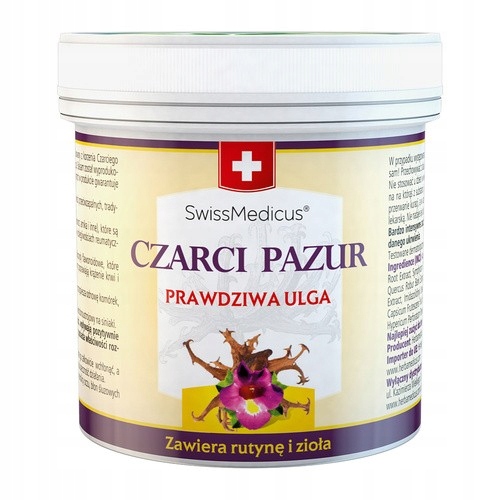 Maść Herbamedicus Czarci pazur na bóle mięśniowo-stawowe 250 ml (7640133071190) • Cena, Opinie ...