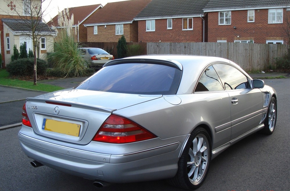 MERCEDES CL W215 SPOILER LOTKA NA SZYBĘ PODKŁAD! • Cena, Opinie - Allegro
