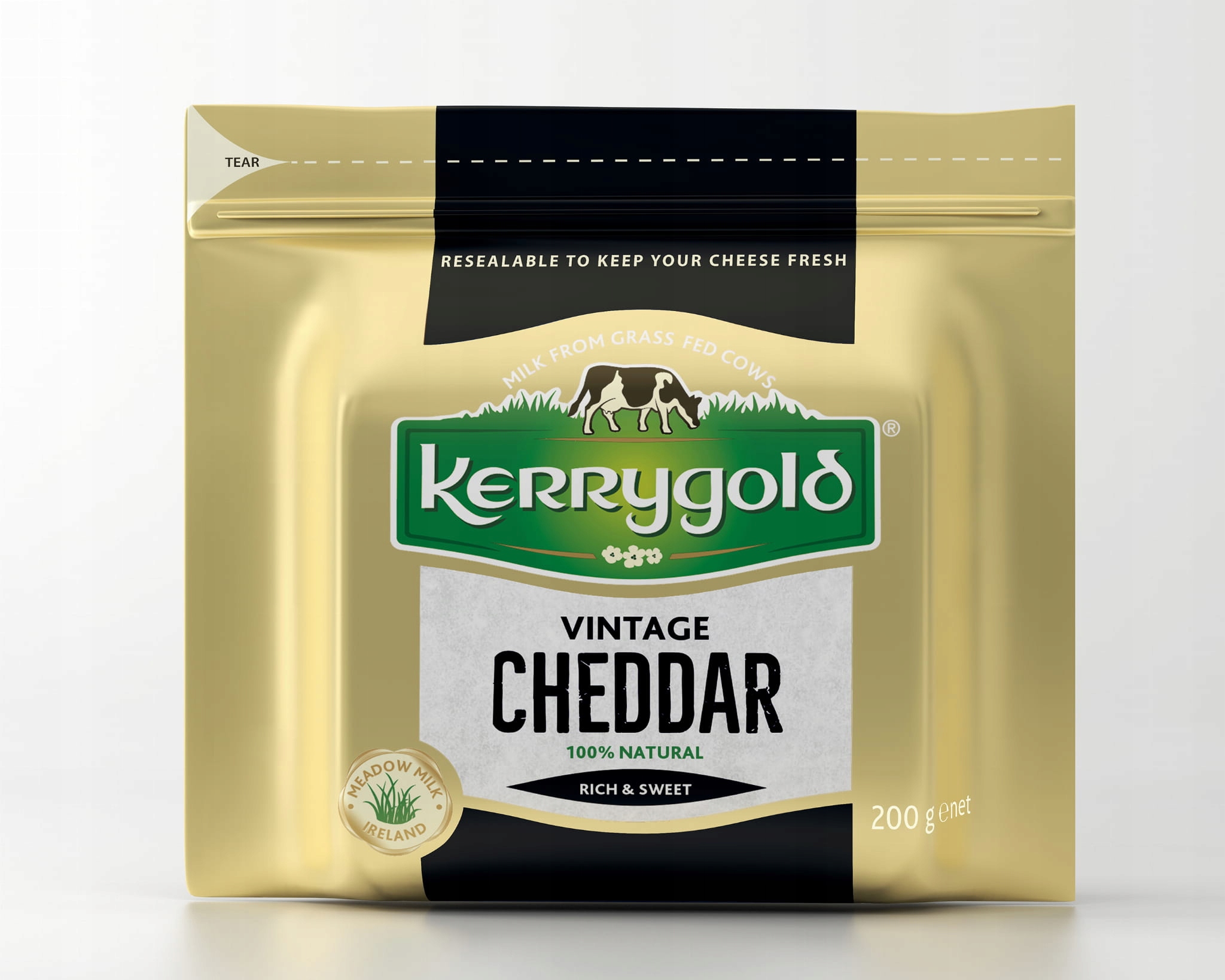 Ser Cheddar Vintage Kerrygold 200 g (5011038133801) • Cena, Opinie ...