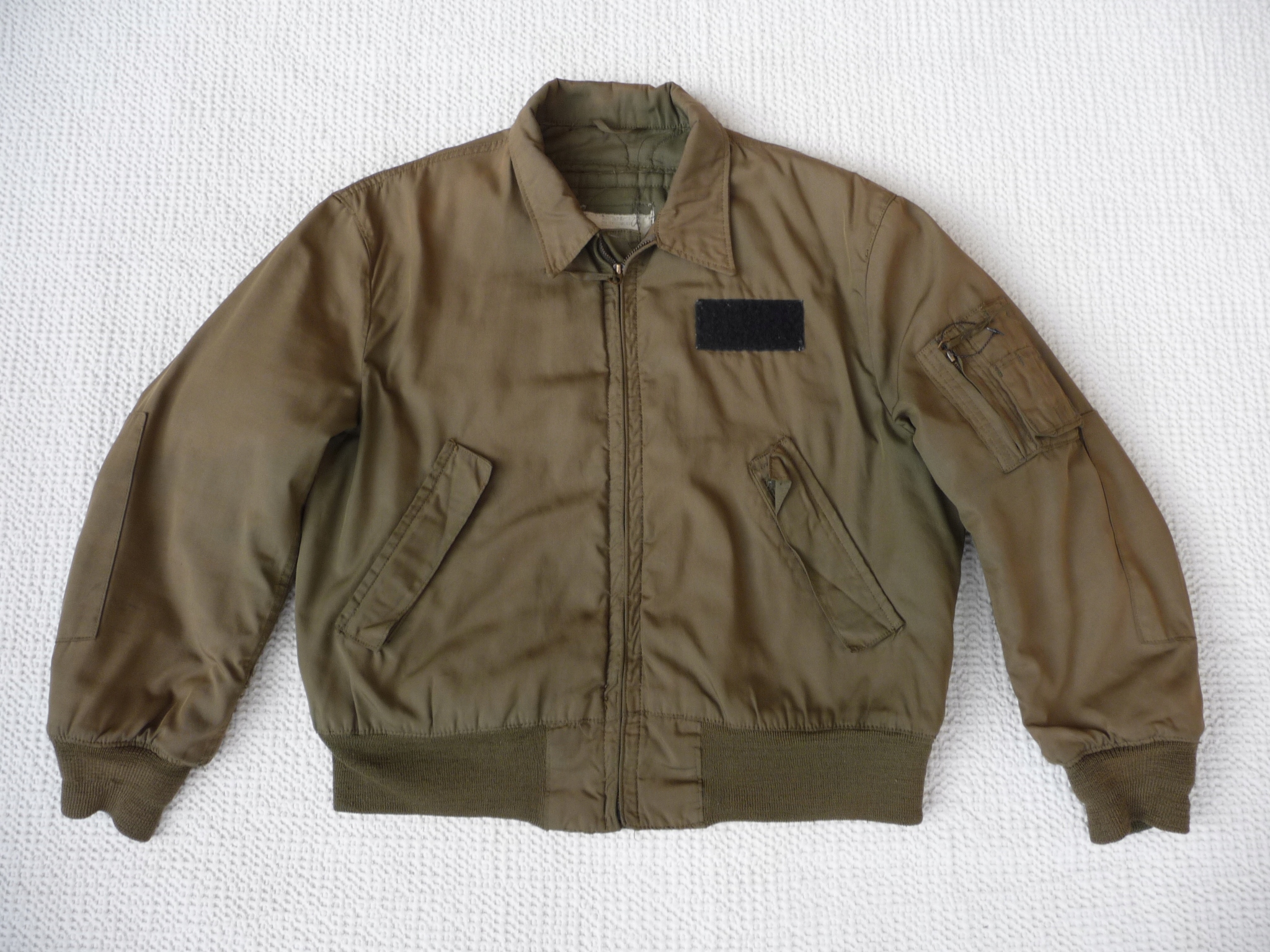 KURTKA CZOŁGOWA FLYER'S CVC TANKER JACKET L/R OLIVE US ARMY USMC • Cena ...