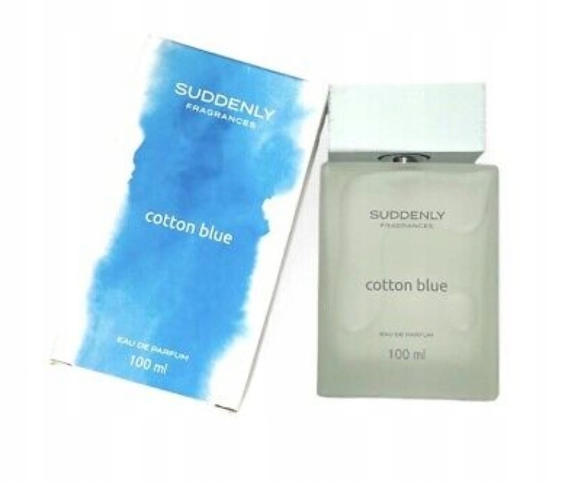 Suddenly Fragrances Cotton Blue EDP 100 ml woda perfumowana damska (4056489575337) • Cena ...