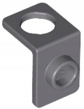 LEGO UCHWYT NA SZYJĘ DO FIGURKI CIEMNOSZARY 42446 6944186203 - Allegro.pl