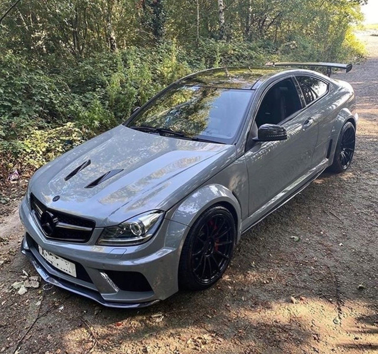 Mercedes C Klasa W204 Coupe Black Series Body Kit EX234G47RGEG65445 za ...