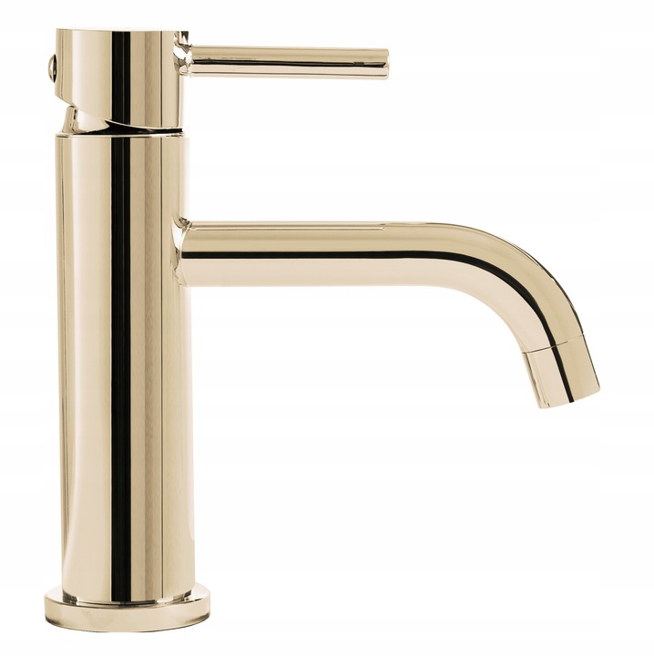 Bateria Umywalkowa Złota Niska Calani Nexos (CAL-B0026) • Cena, Opinie ...