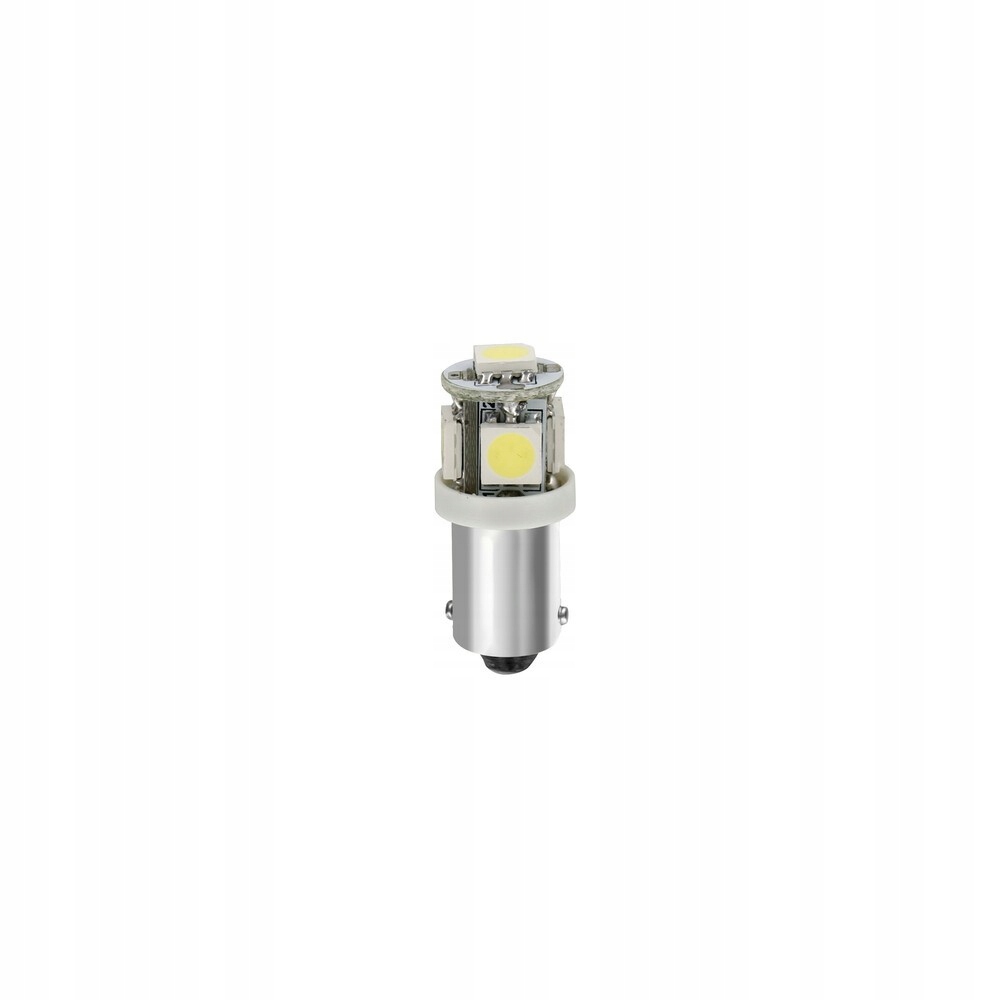 Żarówka T4W 24V 28V Led Series 5 SMD x 3 chips T4W BA9s 2 sztuki ...