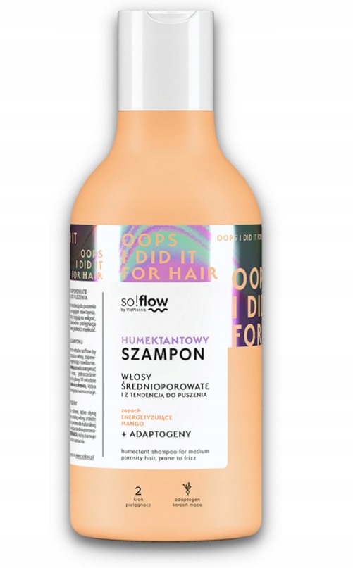 So!Flow Szampon do Włosów Średnioporowatych 400ml 13219634382 - Allegro.pl
