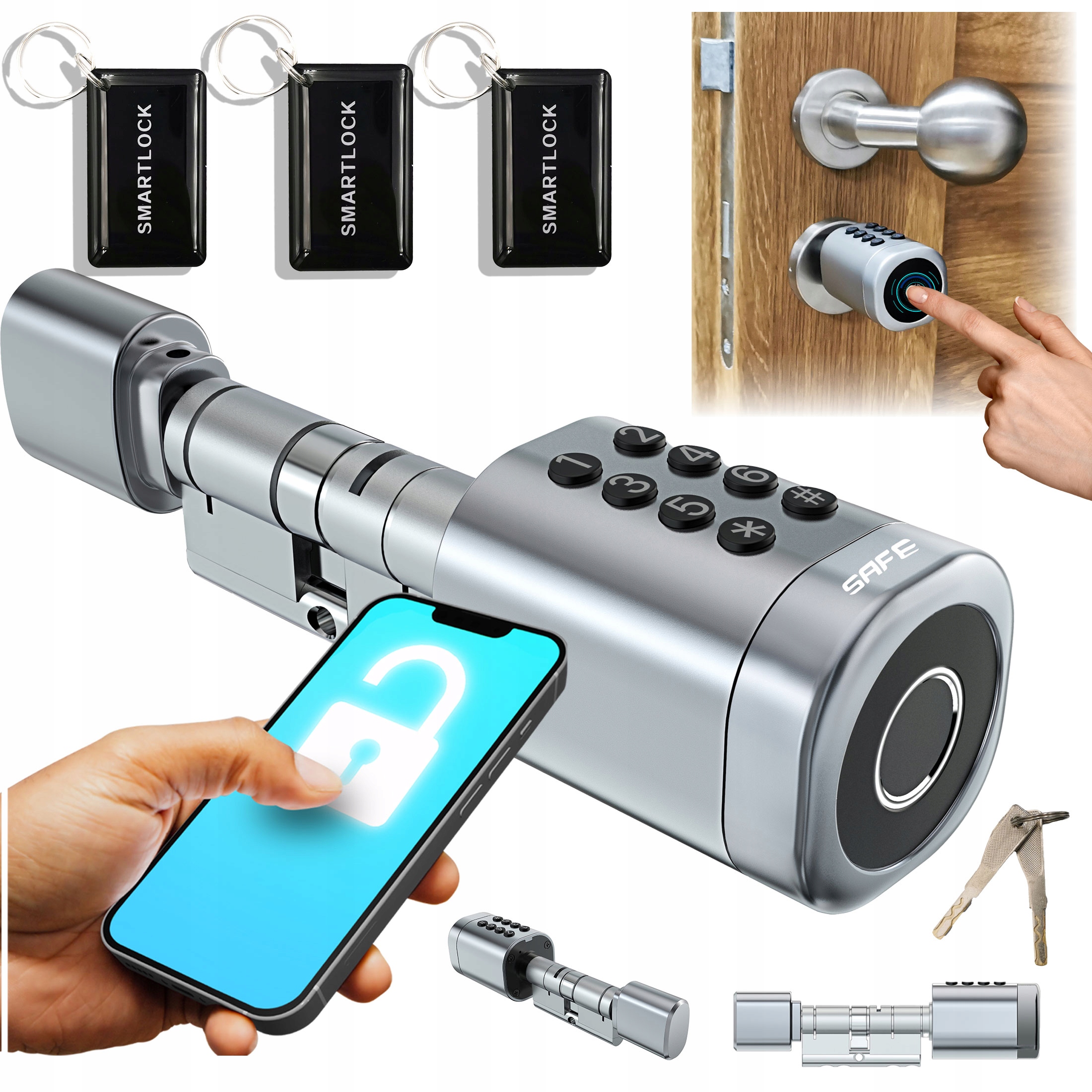 Zamek Drzwi Cyfrowy - Niska cena na Allegro