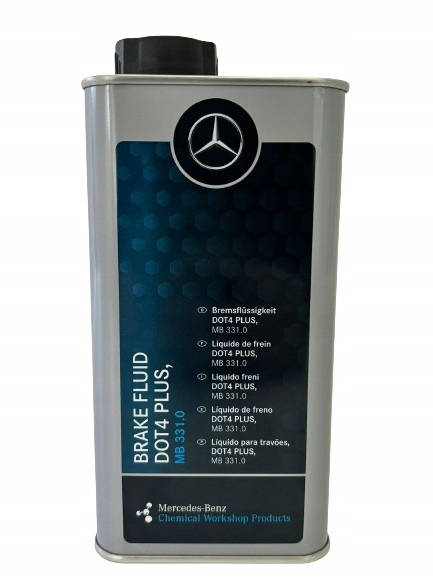 PŁYN HAMULCOWY MERCEDES BENZ A000989560509 331.0 DOT4 5900308234624 za ...