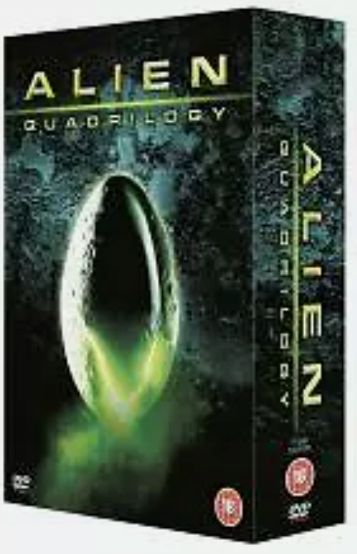 Alien Quadrilogy Complete Box Set 9 DVD płyta DVD • Cena, Opinie - Allegro