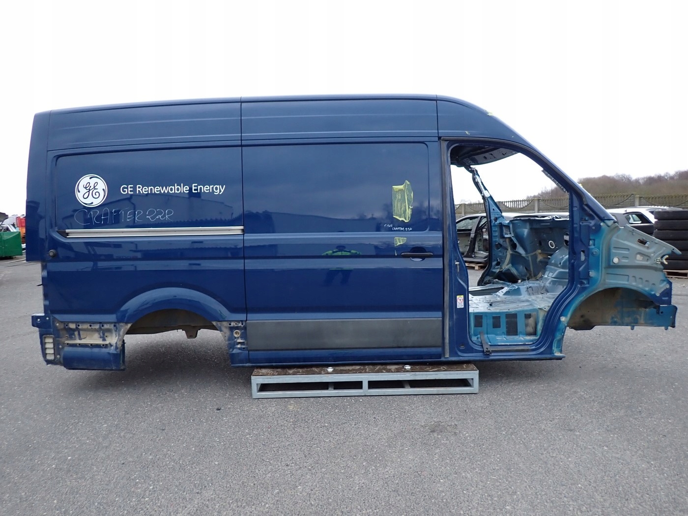 DACH KAROSERIA ĆWIARTKA EUROPA VW VOLKSWAGEN CRAFTER II 7C MAN TGE 22R ...