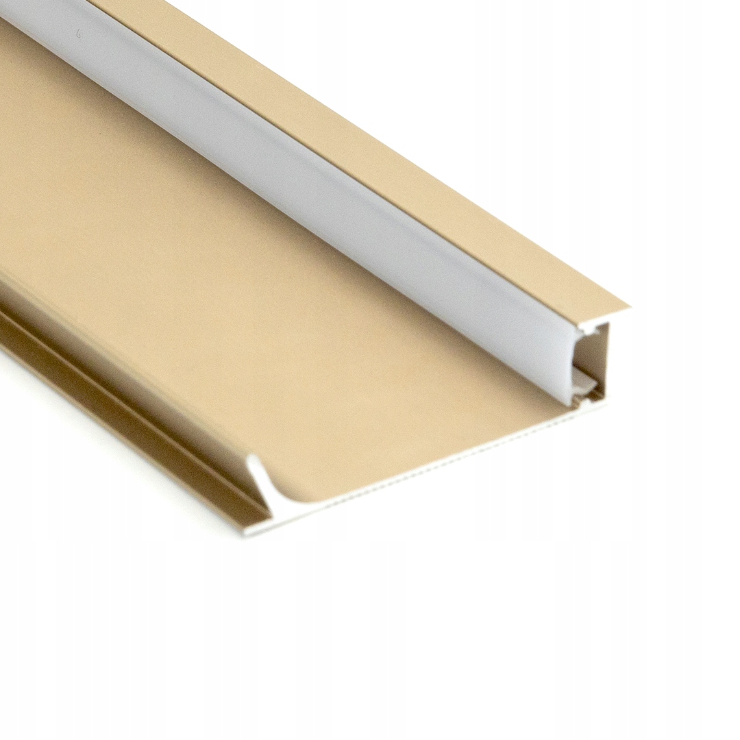 PROFIL ALUMINIOWY DO MOCOWANIA PANEL WPC PŁYTY ŚCIENNE LISTWA LED ...