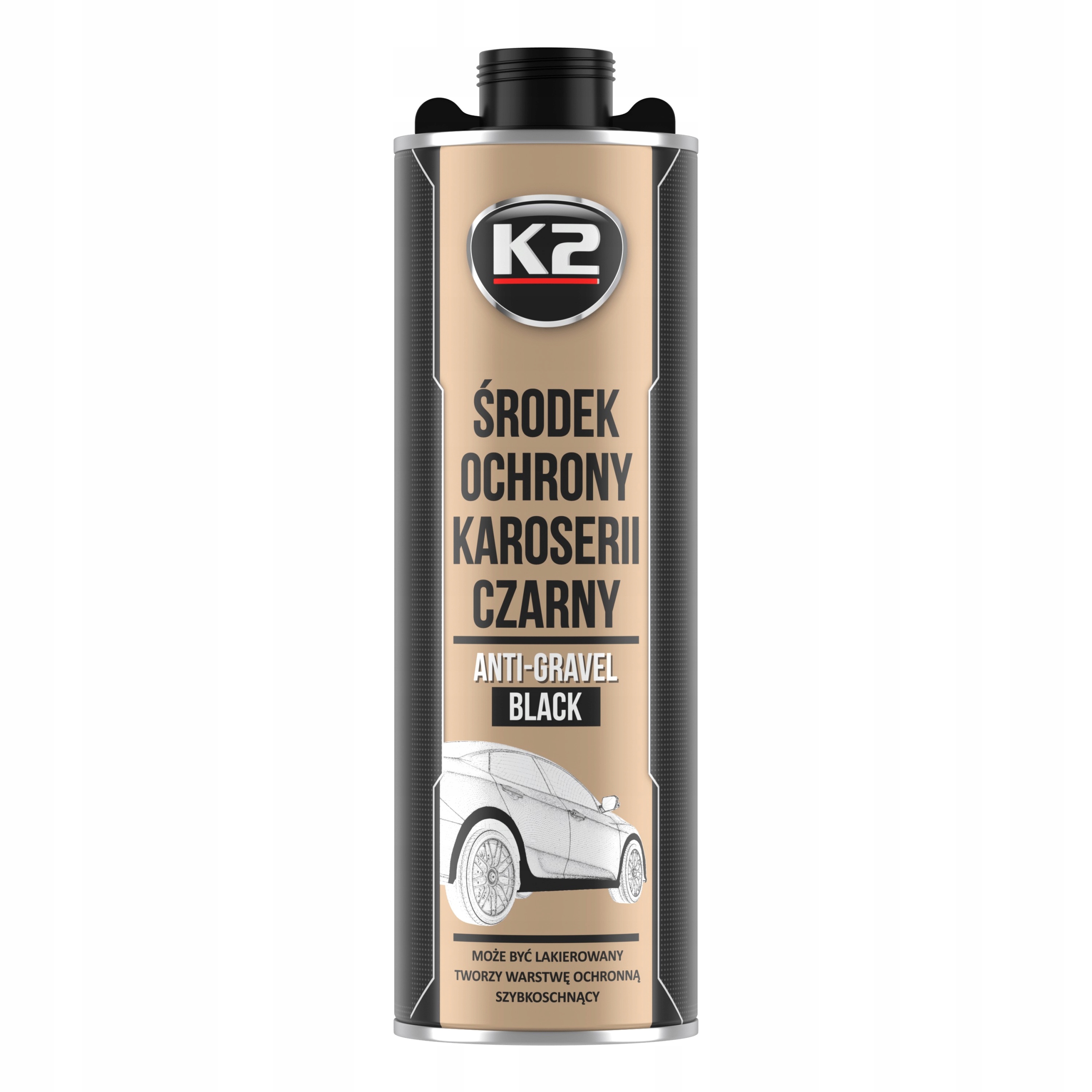 K2 ŚRODEK OCHRONY KAROSERII CZARNY 1L POD PISTOLET 5906534740397 za 24 ...