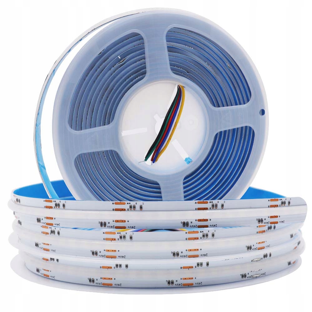 Taśma LED COB linia RGB CCT 24V Taśma LED COB linia RGB CCT 24V