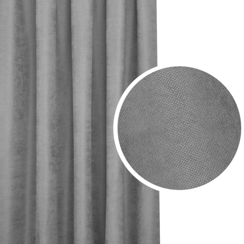 ZÁCLONY DO OBÝVACÍHO POKOJE NA PÁSCE NA ŽABKY EFE ŠEDÉ 230x390 za 3132 ...